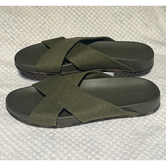 Shoes | Rothys The Weekend Slide Cross Strap Sandal Womens 125 Slip On ...